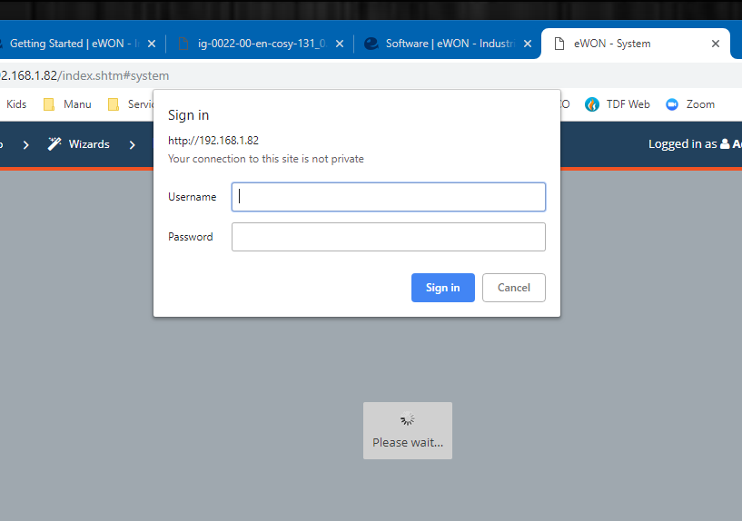 Internet wizard fails - Ewon Support - hms.how